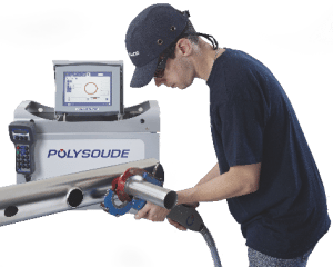 Set of P4 power source and MW welding head | Polysoude