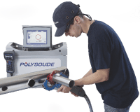 Set of P4 power source and MW welding head | Polysoude